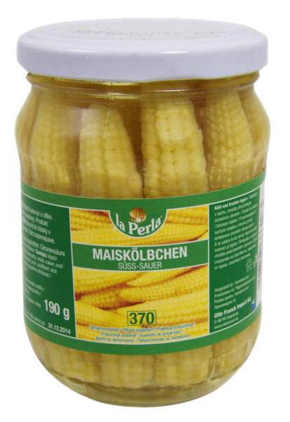 Maiskölbchen, ATG: 190g, 370ml, 370 ML/GL