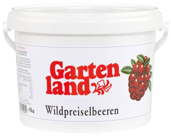 Gartenland Wildpreiselbeeren, 5 KG/EI