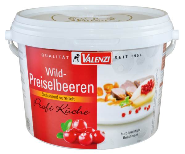 Valenzi Wildpreiselbeeren, 5 KG/EI
