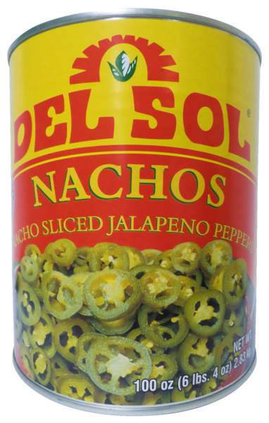 Del Sol Jalapeno Chili, Scheiben, grün, ATG: 1.700g, 2890 G/DS