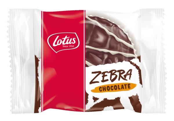 Lotus Zebra Chocolate, Kleinkuchen mit Konfitüren-Füllg, 1er Portion à ...