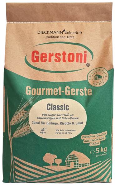 Gerstoni Gourmet Gerste Classic, 5 KG/SA