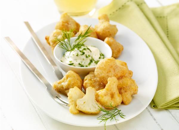 TK Vegeta Blumenkohl im Backteig, ca.20g, 7 KG/KT