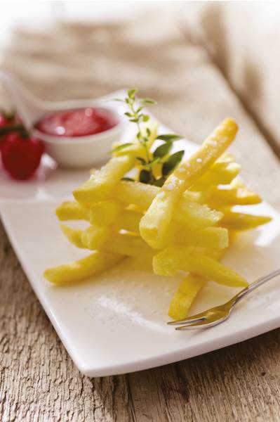 TK Schnefrost Pommes Frites Extra Qualität, 10x10mm, 2,5 KG/BT