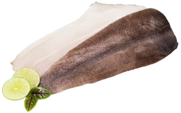 PAULA FISH Halibut filet ze skórą, 300-600 g, schładzany, 5 KG/KT